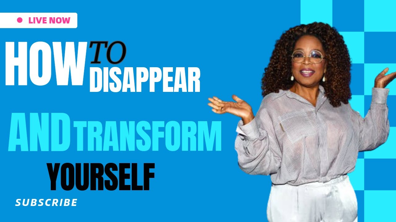 How to Disappear and Transform Yourself | ALL MIND MOTIVATION - YouTube