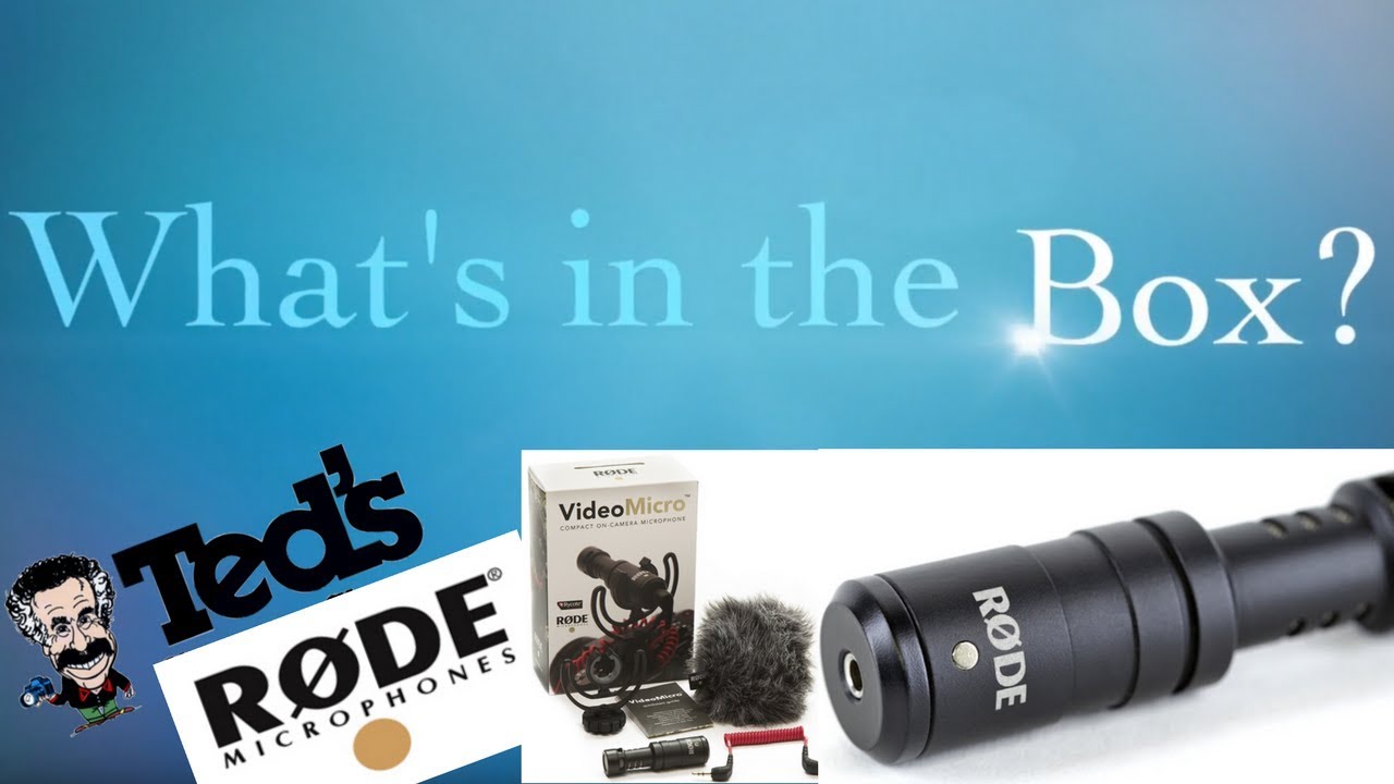 What's In The Box? Rode Microphones VideoMicro - YouTube