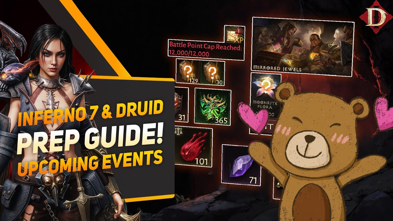 Inferno 7 & Druid Prep – Full Guide + Upcoming Events! 🔥 | Diablo ...