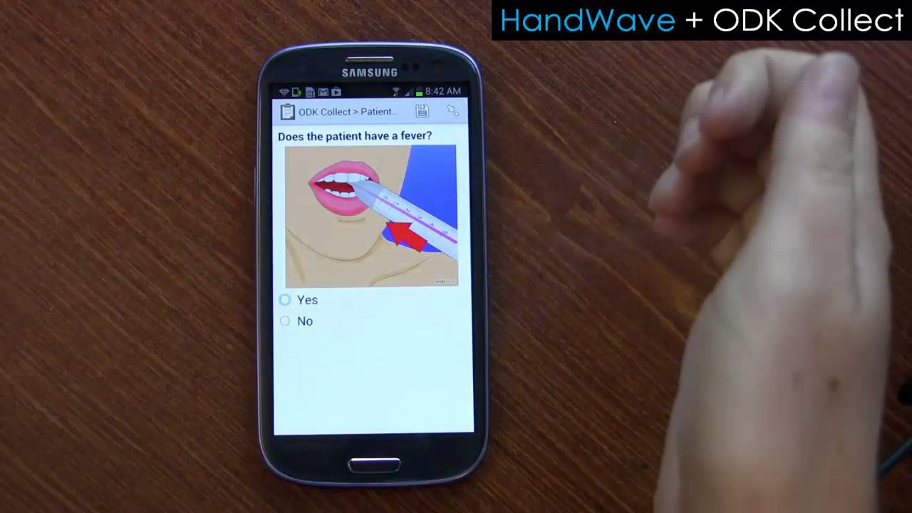 Overview of HandWave: An Android library to enable touch-free ...