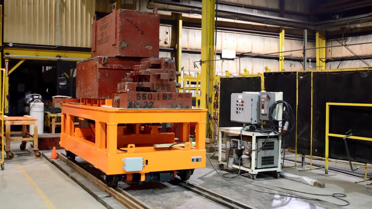 Destacking Cart for Steel Industry with Lift - YouTube