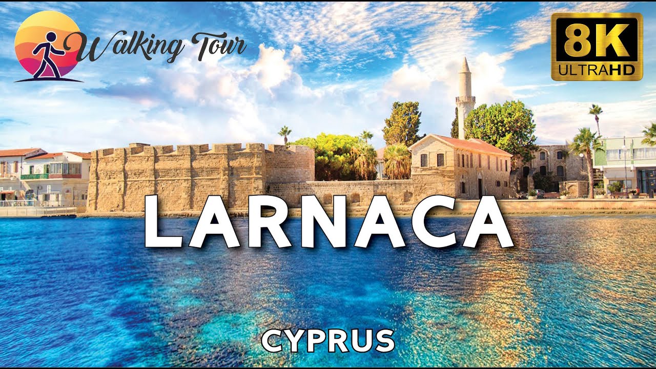 Unseen Larnaca / Cyprus 🇨🇾 | Larnaca Cyprus Beach | A Walking Tour of ...