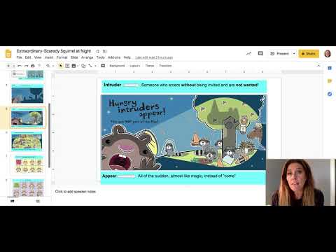 Extraordinary Scaredy Squirrel at Night Google Slides - YouTube