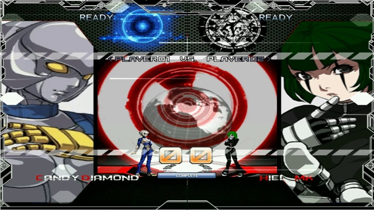 【KOF MUGEN】Candy Diamond VS. Hiel MK - YouTube