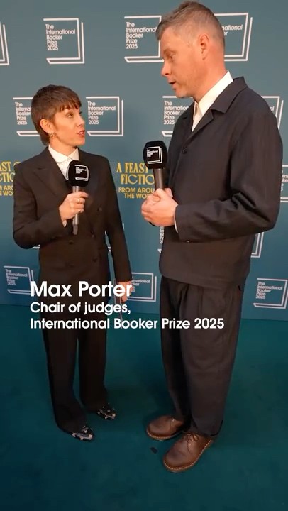 Max Porter, reporting as chair of judges (after we finally wore him ...