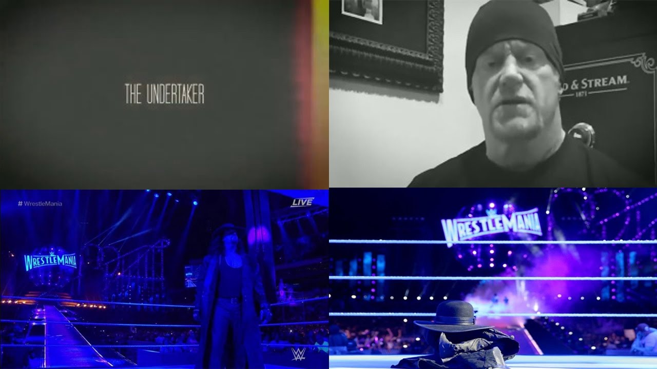 The Undertaker's First Appearance After Retirement! - YouTube
