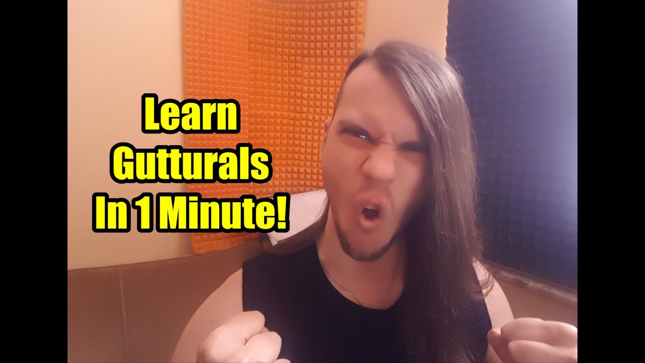 How To Learn Gutturals In One Minute - Tutorial - YouTube