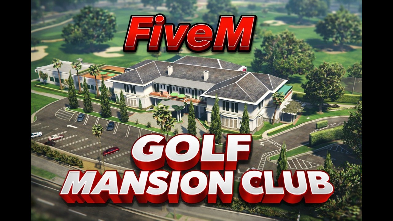Fivem Golf Mansion(Club) in GTA5 _ MLO/YMAP Customize Gang Mansion ...