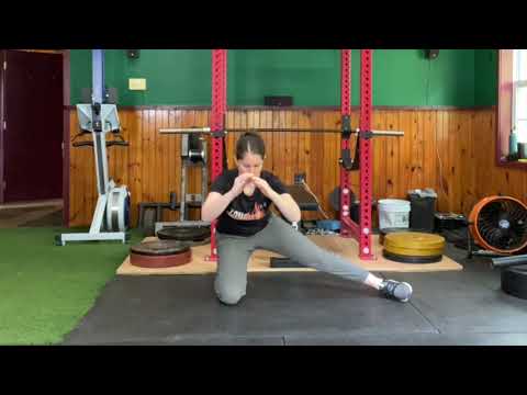 Single Leg Quad Rock Backs - YouTube