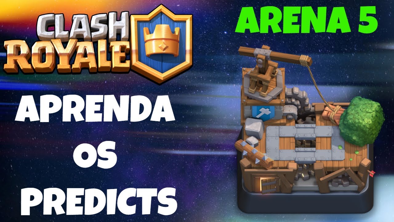 😮 APRENDA A *PREVER* AS JOGADAS DO ADVERSÁRIO! MELHOR DECK *ARENA 5 ...