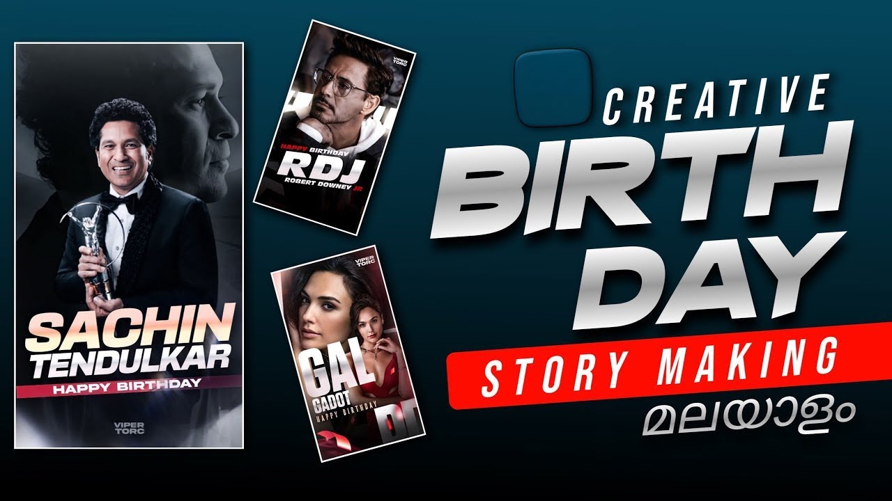 CREATIVE BIRTHDAY INSTAGRAM STORY IDEAS | VIPER TORC BIRTHDAY STORY ...