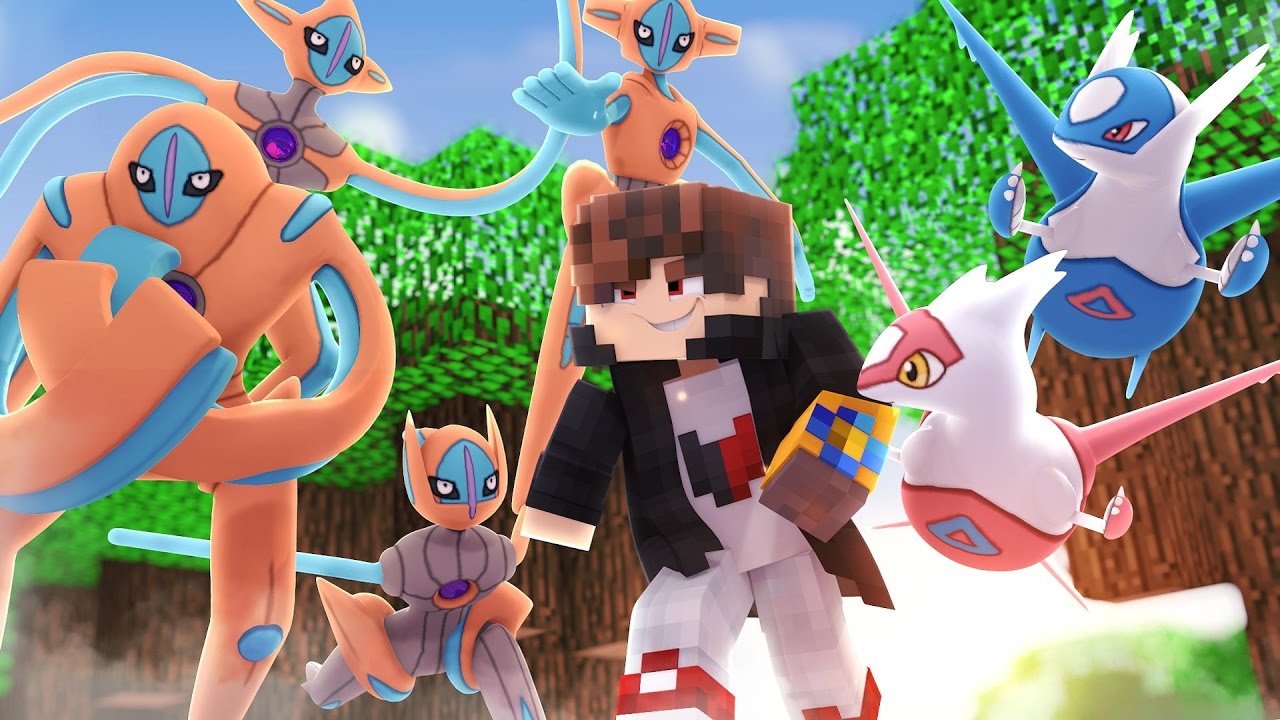 Minecraft:- DEOXYS, LATIOS E LATIAS / NOVOS LENDARIOS/ PIXELMON 5.0.0 ...