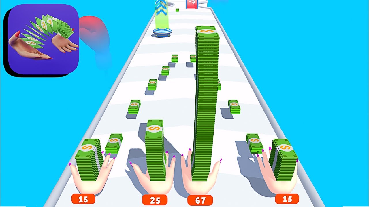 HAND STACK ALL LEVELS GAMEPLAY ANDROID,IOS (LEVELS 17-19) - YouTube