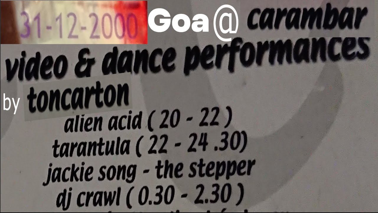 Alien Acid, Tarantula (SkogRa) & Crawl-[2000]-@ carambar_So.31.12.00 ...