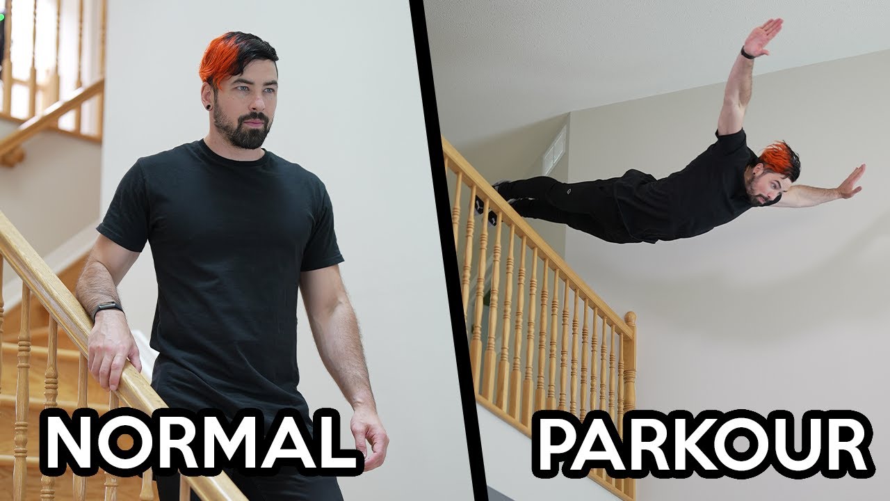 Parkour VS Normal People In Real Life (Part 6) - YouTube