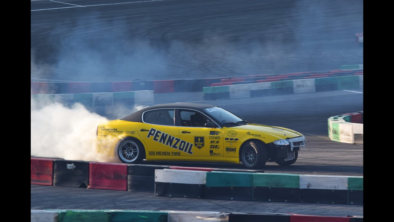 Just a Maserati Out Drifting - YouTube