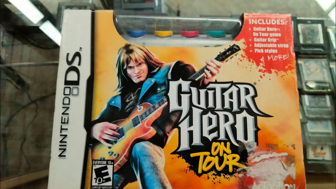 Guitar hero on tour Nintendo Ds - YouTube