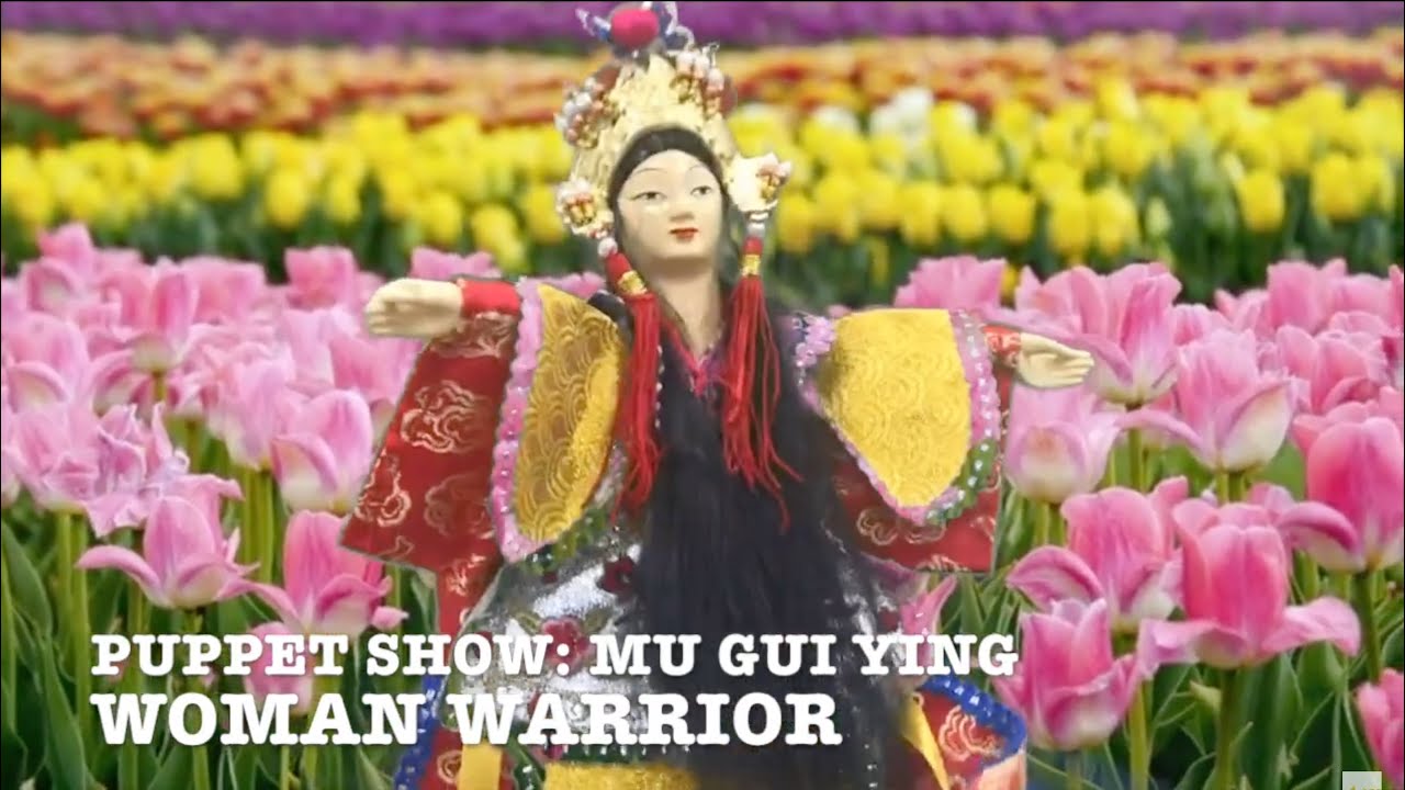 Mu Gui Ying - Woman Warrior. Glove Puppetry Taiwanese Traditional ...