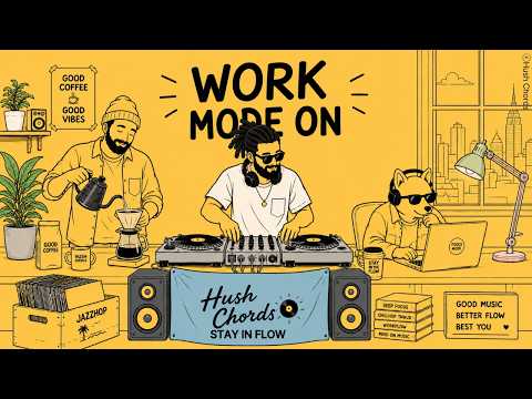 Playlist | Starte deine Arbeit hiermit 😎 Leicht fokussiert, klarer Rhythmus 🎧 | JAZZHOP · CHILLHOP