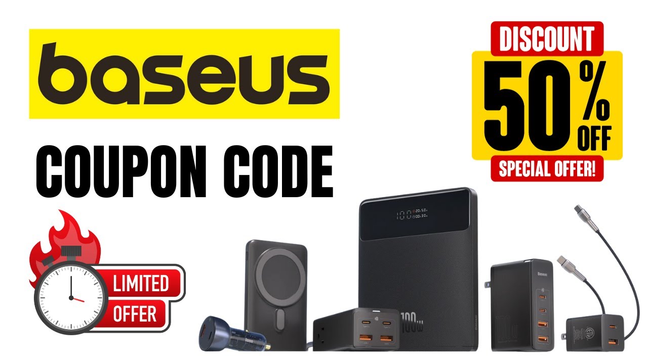👉50% OFF💸 Baseus Coupon, Promo Code, Discount💥Baseus Power Bank Sale ...