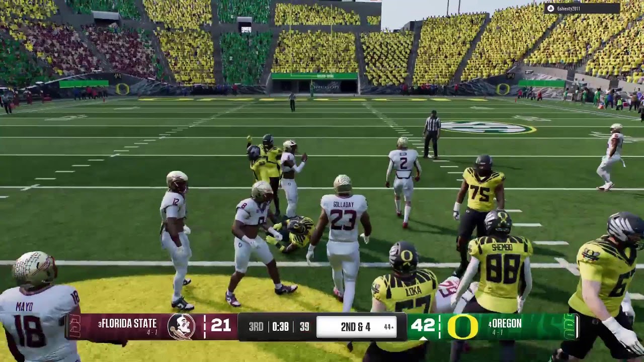 Oregon vs FSU - YouTube