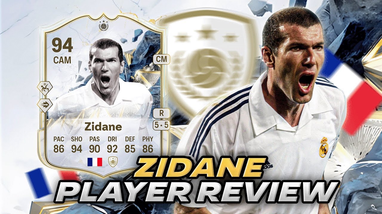 ¿VALE LA PENA EVOLUCIONARLO? 😍 | Zinedine Zidane | 5⭐5⭐| TOTY ICON Eras ...