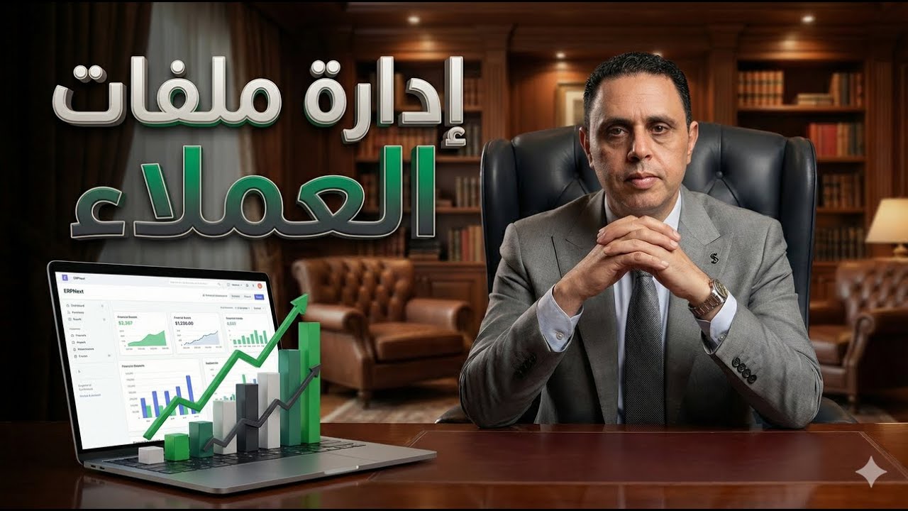 ERPNext: الدليل الفني الشامل لإدارة ملفات العملاء (B2B & B2C) - YouTube