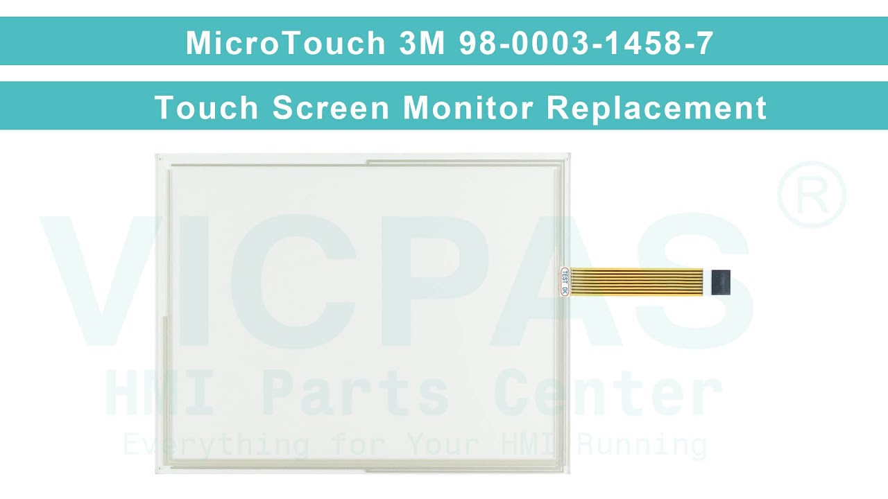 MicroTouch 3M 98-0003-1458-7 Touch Digitizer Glass Replacement - YouTube