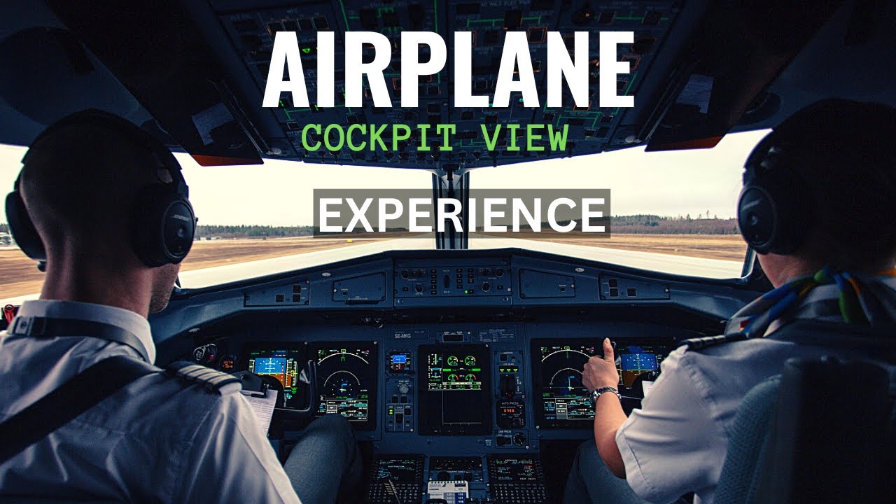 Airplane Pilot Cockpit Radio Experience - YouTube