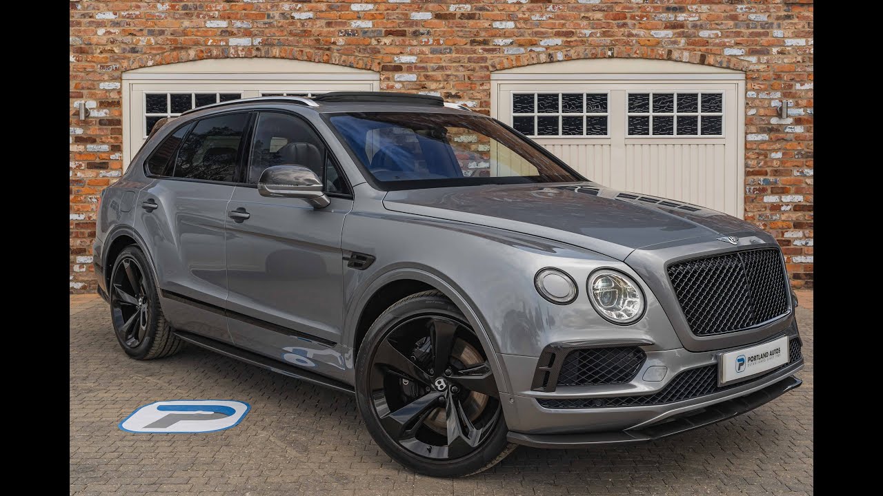 2018 18 BENTLEY BENTAYGA V8 4.0 IN HALLMARK GREY METALLIC WITH BLACK ...
