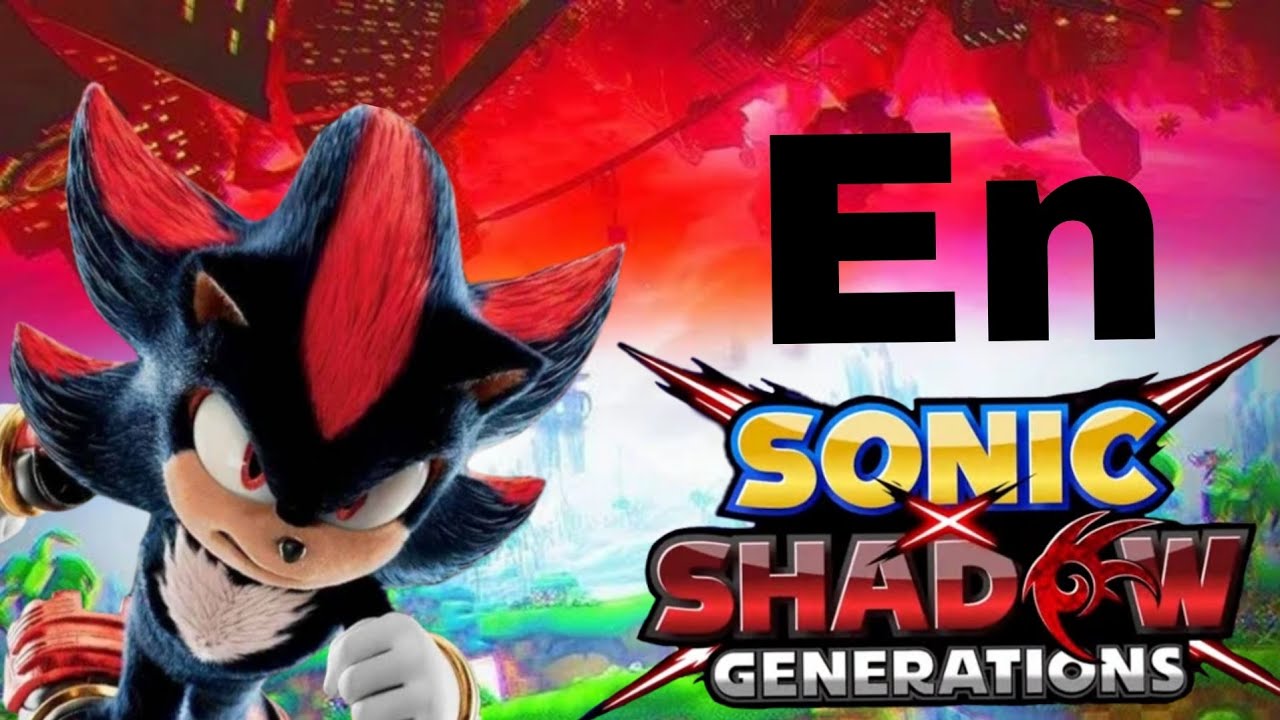 jugando sonic x shadow generations perro con el shadow de la película ...