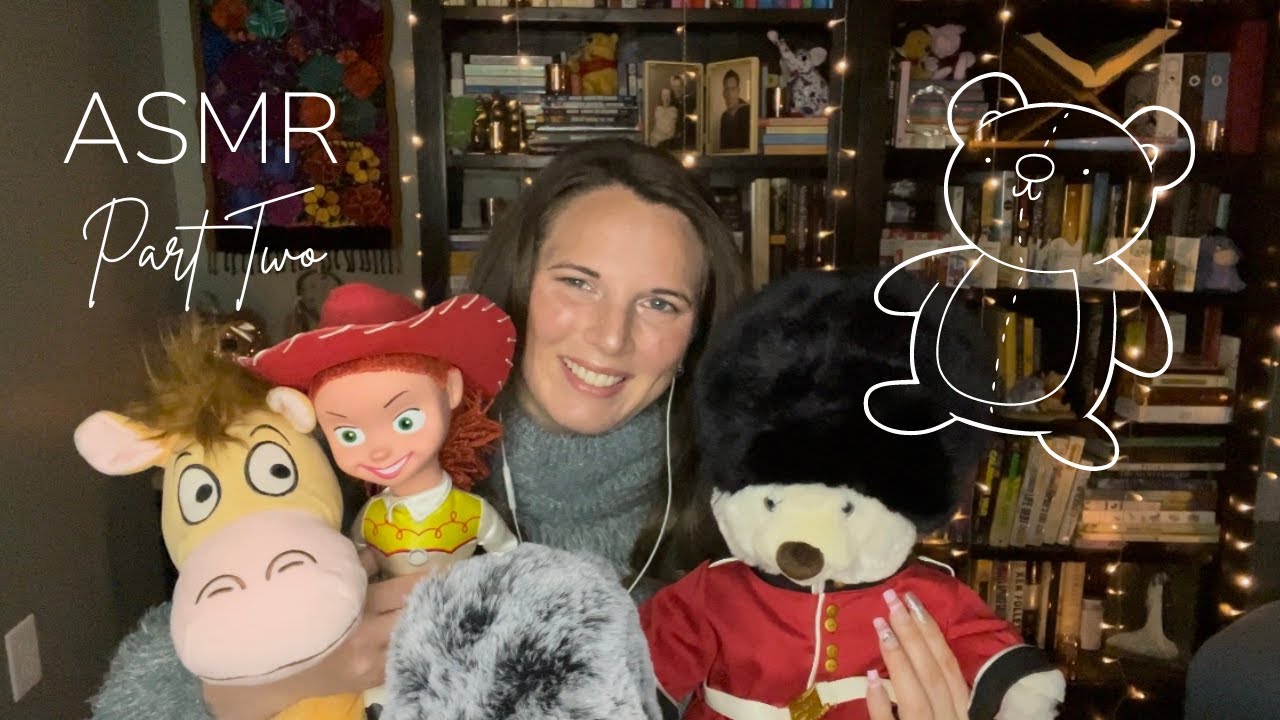 ASMR Stuffed Animal Collection Part 2 - YouTube