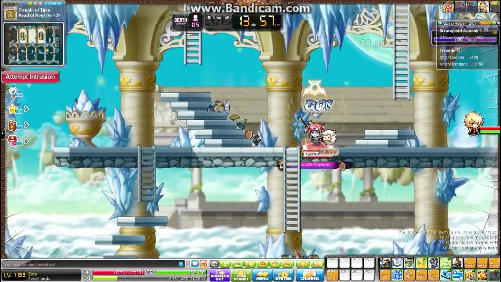 Maplestory Temple of time Mirror World - YouTube