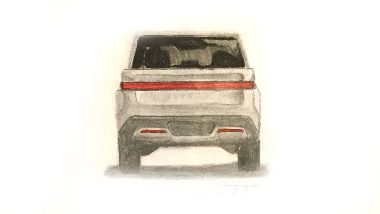 Rivian R1T Drawing—Drivable Designs - YouTube