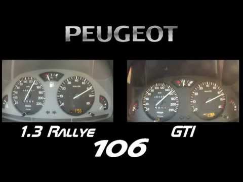 Peugeot 106 1.3 rallye vs. Peugeot 106 GTI (S16)