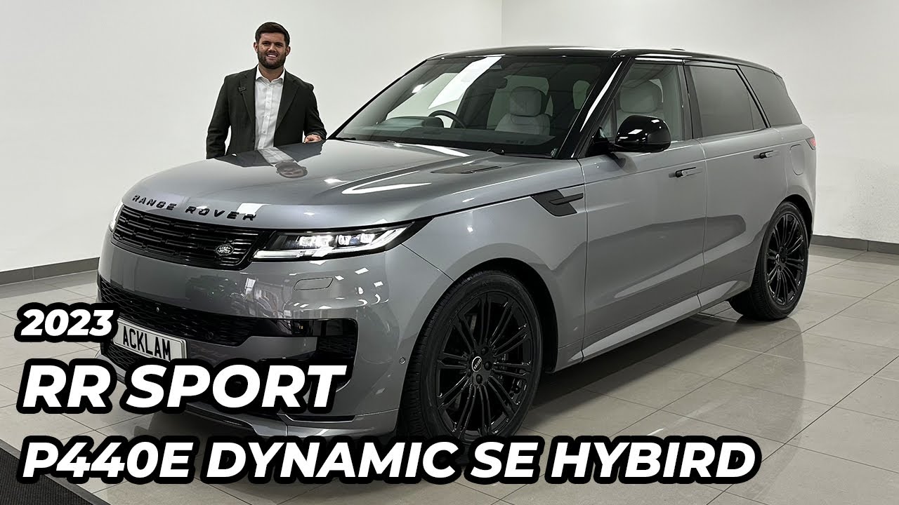 2023 Range Rover Sport P440e Dynamic SE Hybrid - YouTube