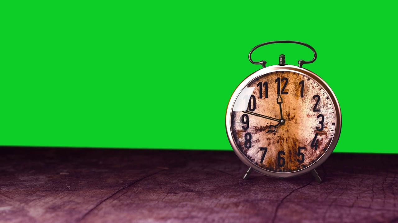Clock Green Screen, Croma key, Background Animations, Vj Loop. - YouTube