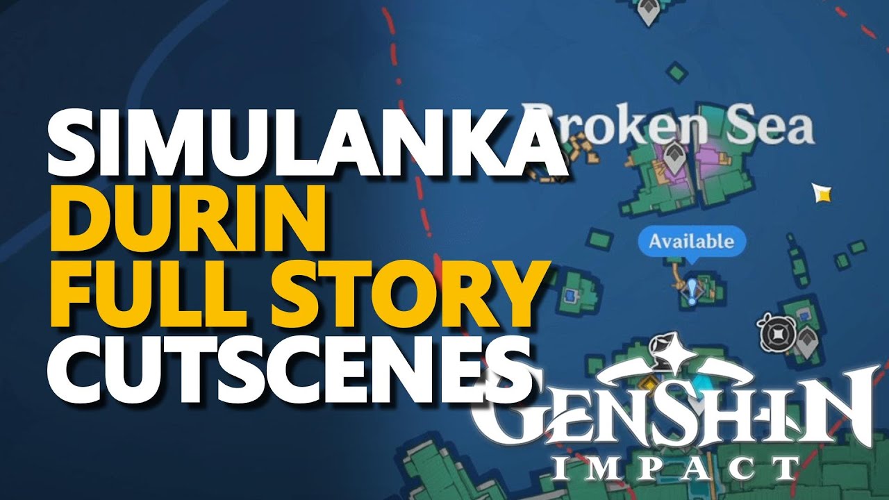 Simulanka Durin Full Story Cutscenes Genshin Impact - YouTube