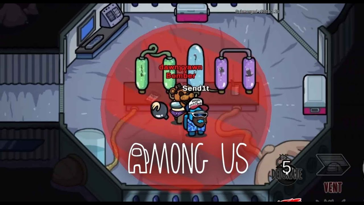 Spoiler, they all explode in the end... (Among Us) - YouTube