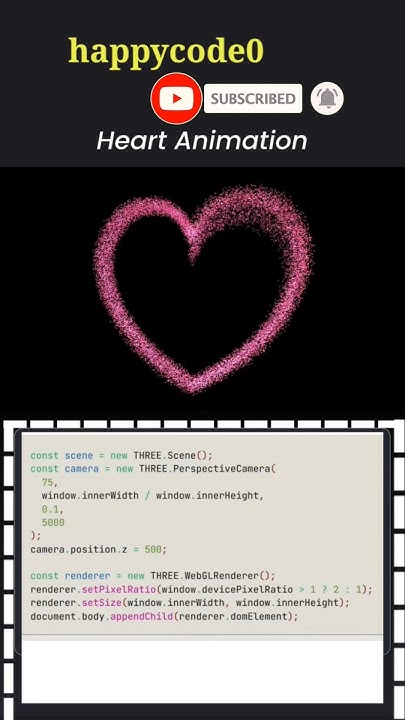 Heart Animation #html #css #javascript ||| - YouTube