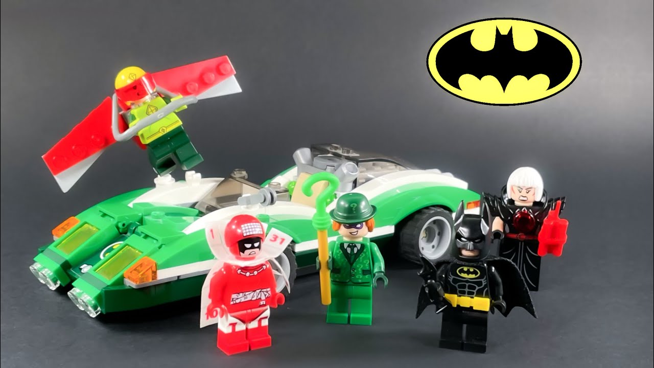 𝙏𝙃𝙀 𝙍𝙄𝘿𝘿𝙇𝙀𝙍 𝙍𝘼𝘾𝙀𝙍: LEGO Batman 70903 UHD Speed Build. - YouTube