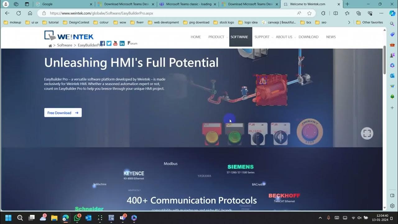 📊 Weintek HMI Software Tutorial – Step-by-Step Guide for Beginners!🌟 #Weintek #HMI #Automation ...