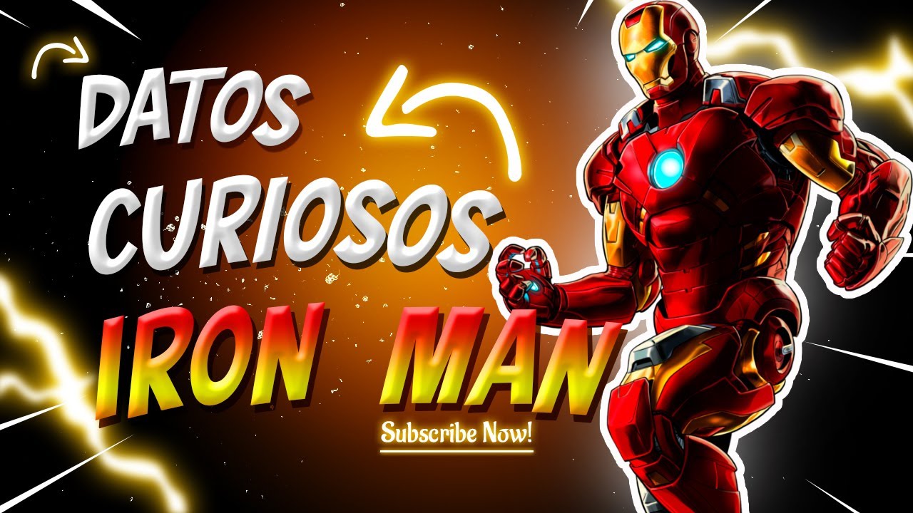 💥Datos Curiosos y secretos de Iron Man que te SORPRENDERAN | Tony Stark ...