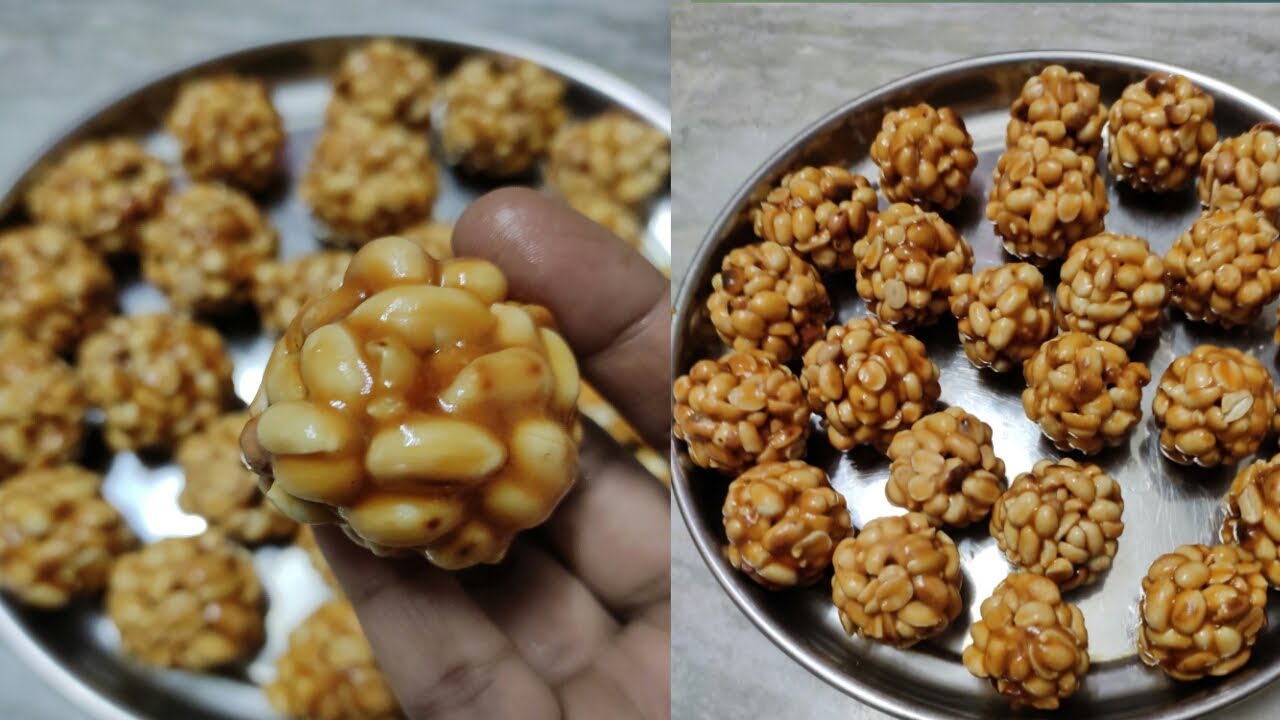 Palli laddu | Perfect and tasty palli laddu at home. - YouTube