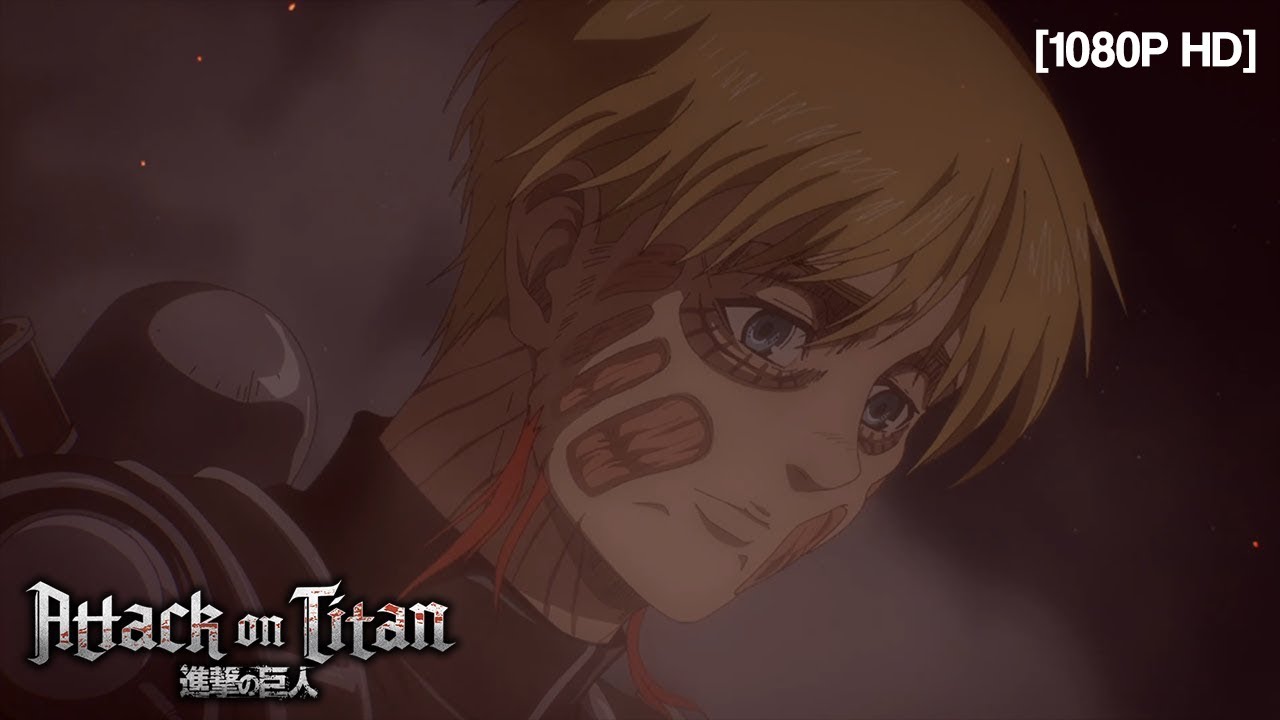 Armin First Transform into Colossal Titan New Appearance - YouTube
