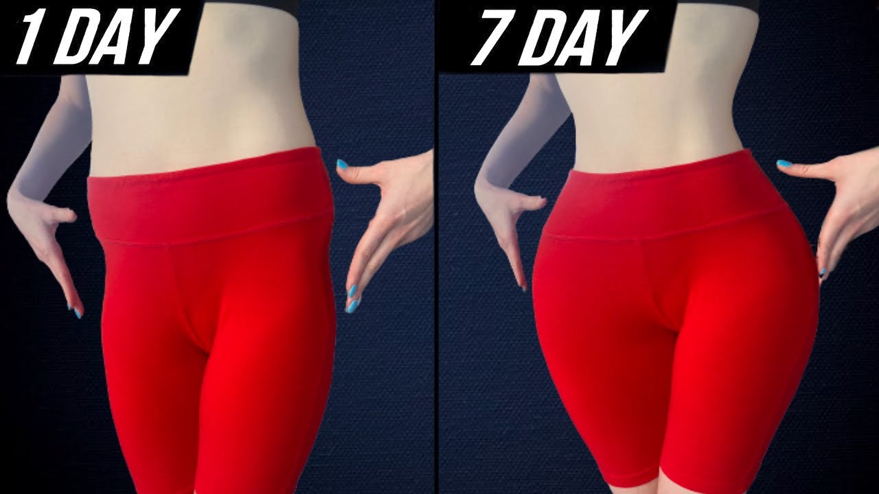 Do This For Hip Dips Everyday (AT HOME) - YouTube