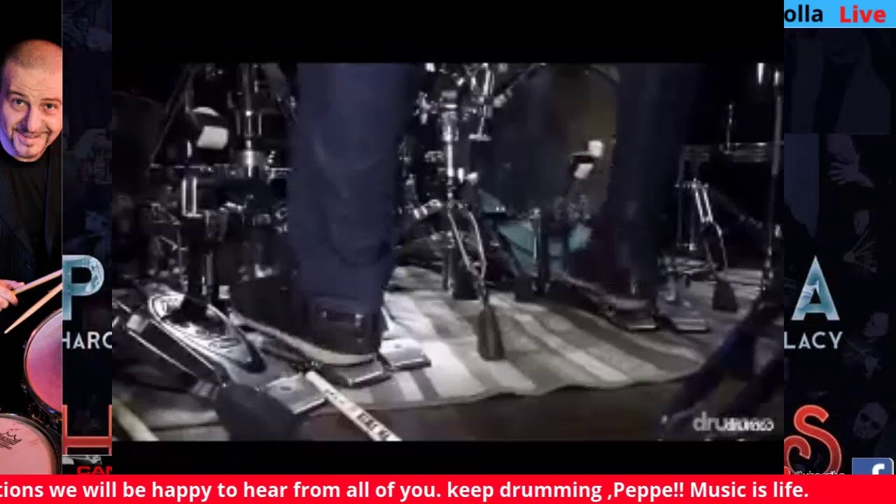 Peppe Merolla & Friends Special Guest Gabor Dornyei!! Drum Hang - YouTube