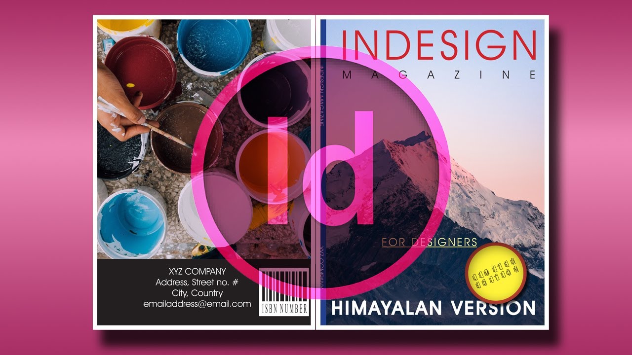 how to design Magazine Cover on Indesign | Indesign Tutorial - YouTube
