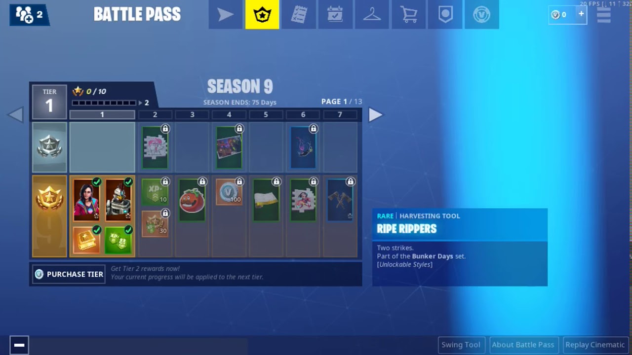 Season 9 battle pass - YouTube