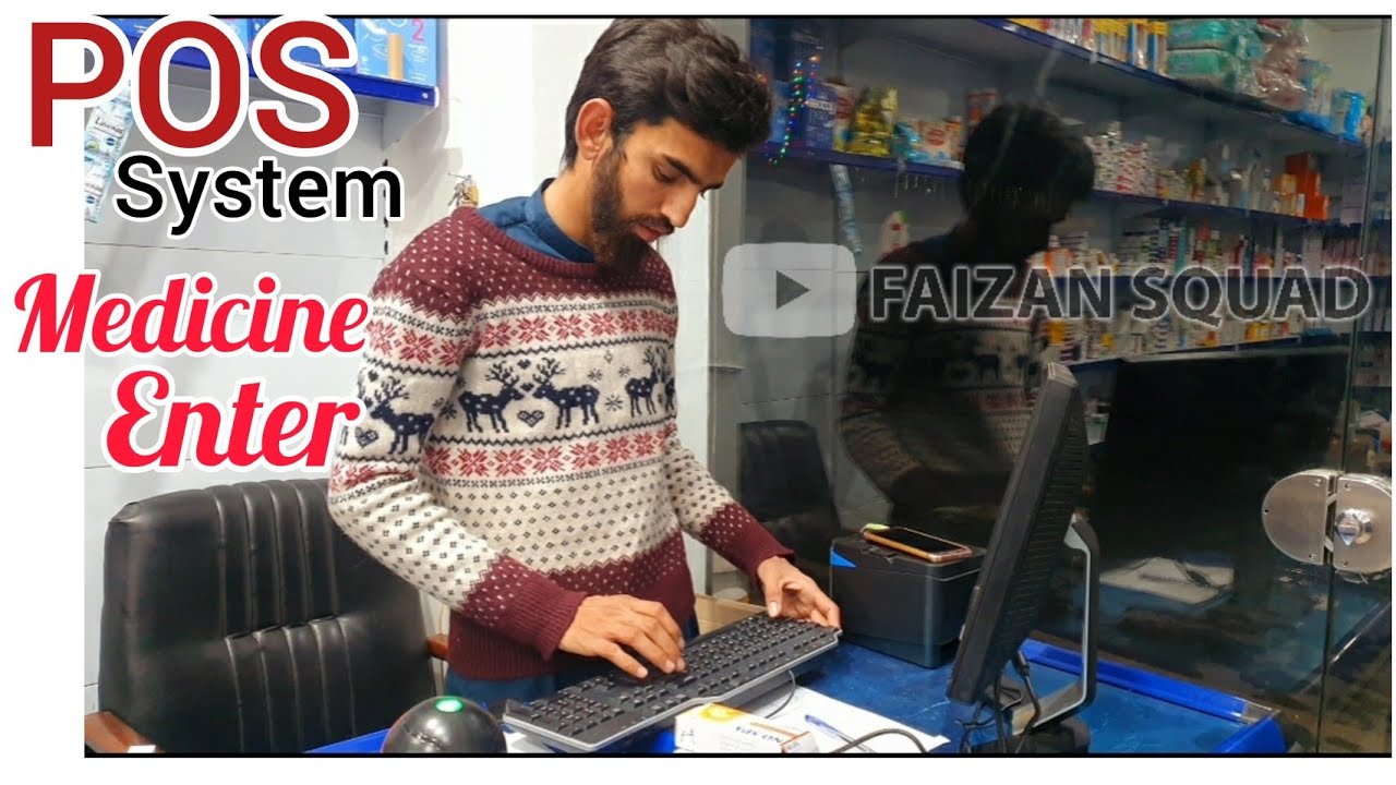 Shop Goods Are being Entered In POS System | Faizan Squad - YouTube